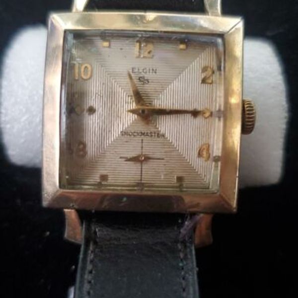 VINTAGE MENS ELGIN SHOCKMASTER #687 WRISTWATCH | WatchCharts Marketplace