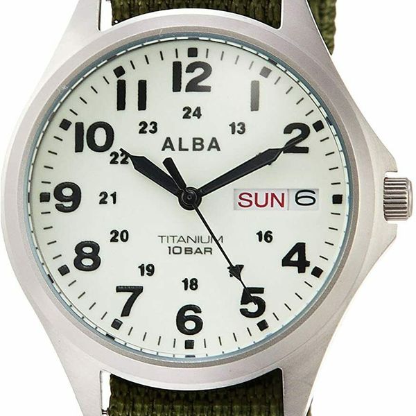 SEIKO Watch ALBA Quartz Titanium Sporty Waterproof 10 ATM AQPJ403 2019 ...