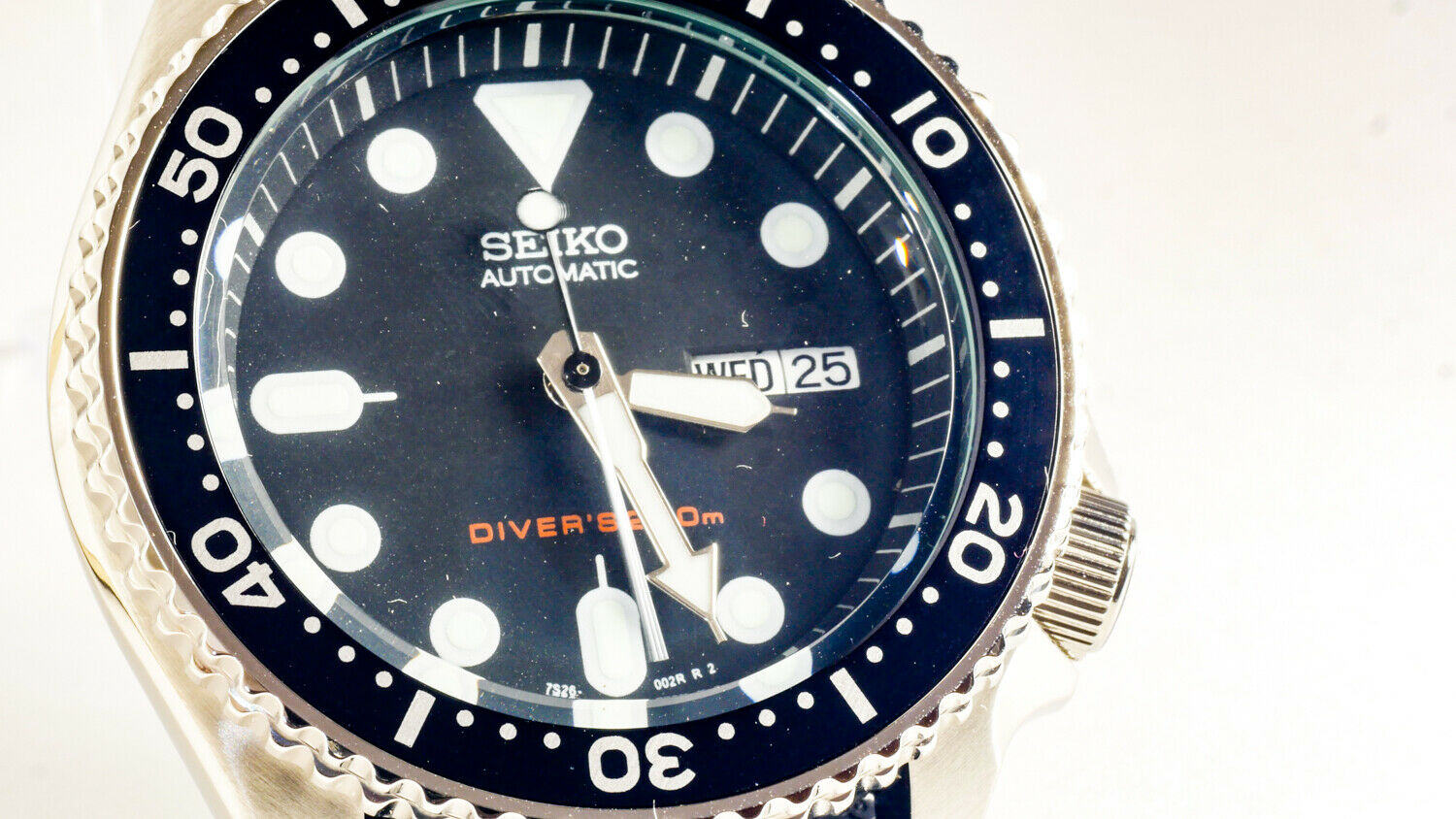 Seiko MOD Scuba Diver WR200M 'SKX007' Black NH36 Upgraded Automatic ...