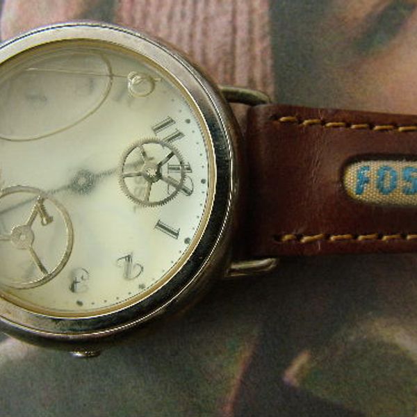 FS: Rare vintage Fossil watch with floating parts and gears Japan WW ...