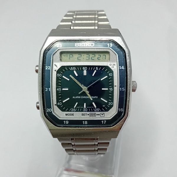 Bundle Of 1 Seiko + 1 Pulsar Vintage Quartz Ana- Digi Watches. Spares ...