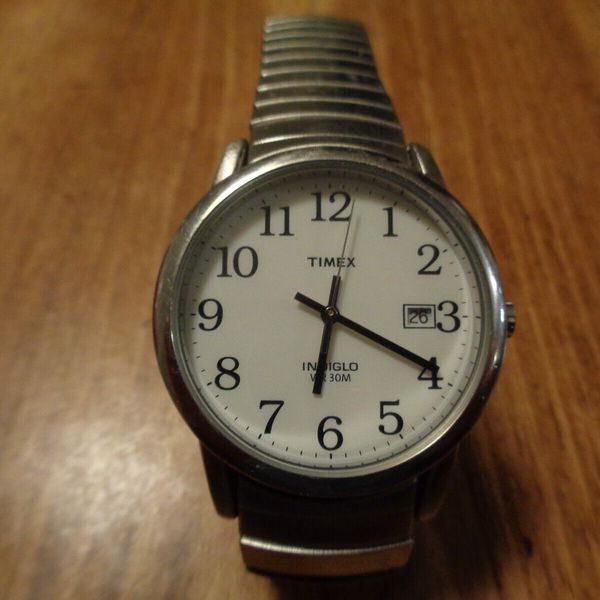 Timex Classic Indigo WR 30M Analog Wrist Watch Face Stainless Ladies ...