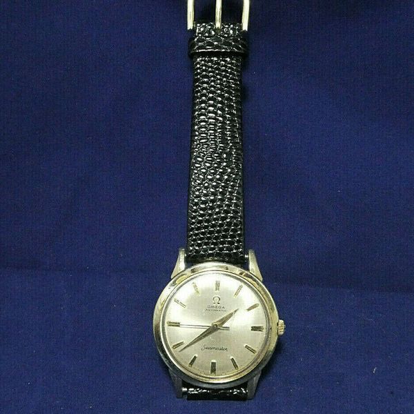 1960's OMEGA Seamaster Automatic L6298 Cal 550 14K Gold Filled Case ...