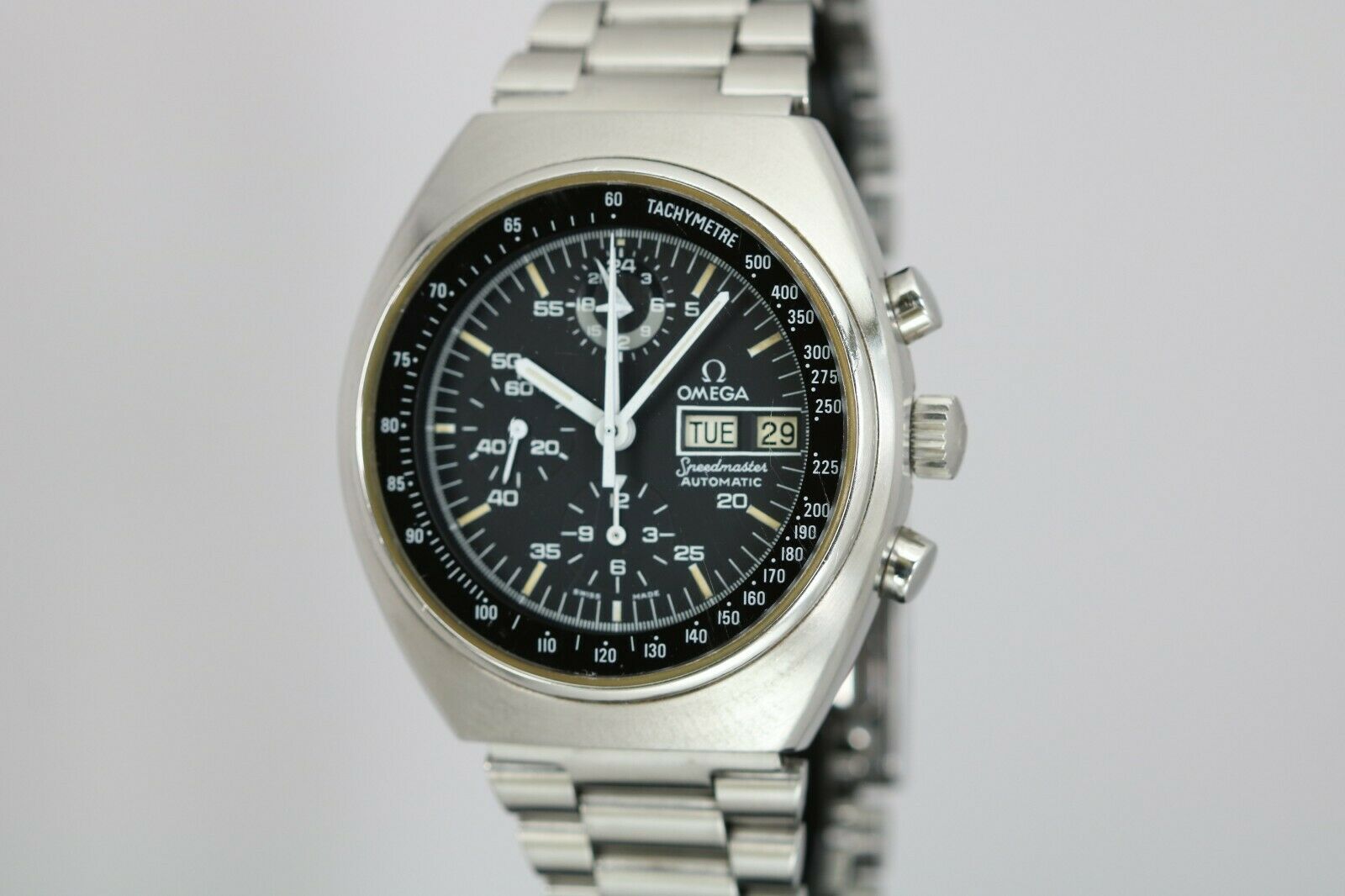 Omega Speedmaster Automatic Chronograph Vintage Watch 1970's Ref 176. ...