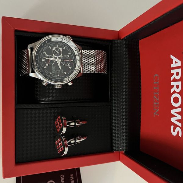citizen eco drive RED ARROW SPECIAL EDITION MENS WRIST WATCH ...
