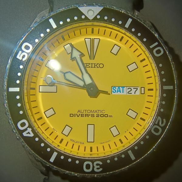 Seiko Automatic Diver's "Bumblebee" SKXA35 [WTS] | WatchCharts Marketplace