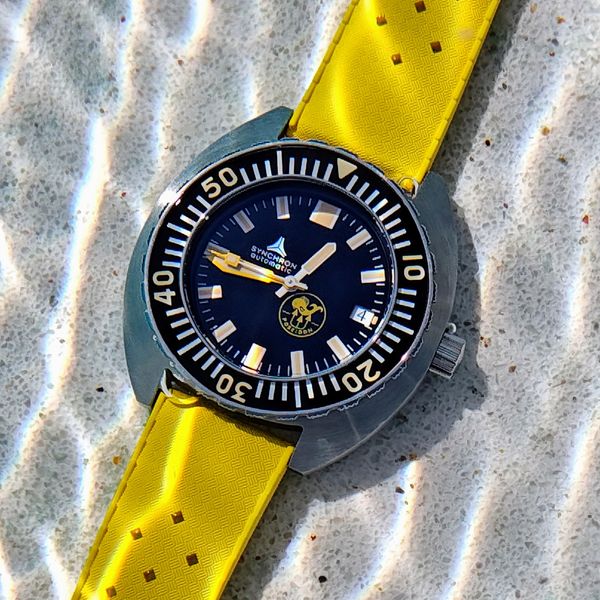 [WTS] Synchron Poseidon Black Edition Automatic Diver | WatchCharts ...