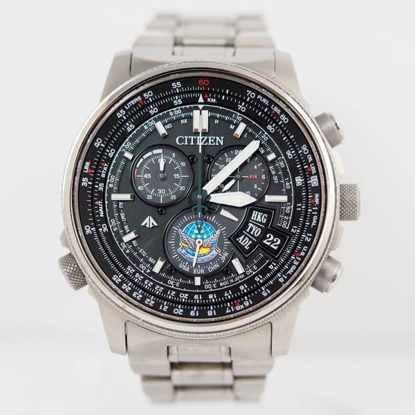 CITIZEN Promaster Blue Impulse BY0080-65E Eco-Drive Men's Watch Meter ...