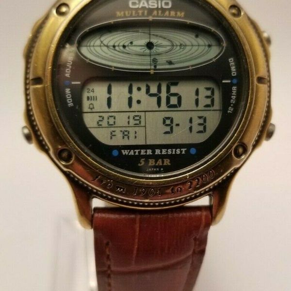 CASIO COSMO PHASE CGW - 91 Module 830 Pre G Shock Japan Steam Punk CGW ...