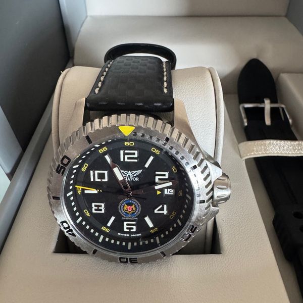 Aviator Swiss made watch | WatchCharts Marketplace