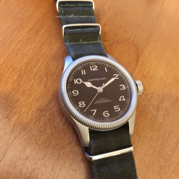 [SOLD]FS: LNIB Hamilton Khaki Field Pioneer Manual H60419533 - $645 USD ...