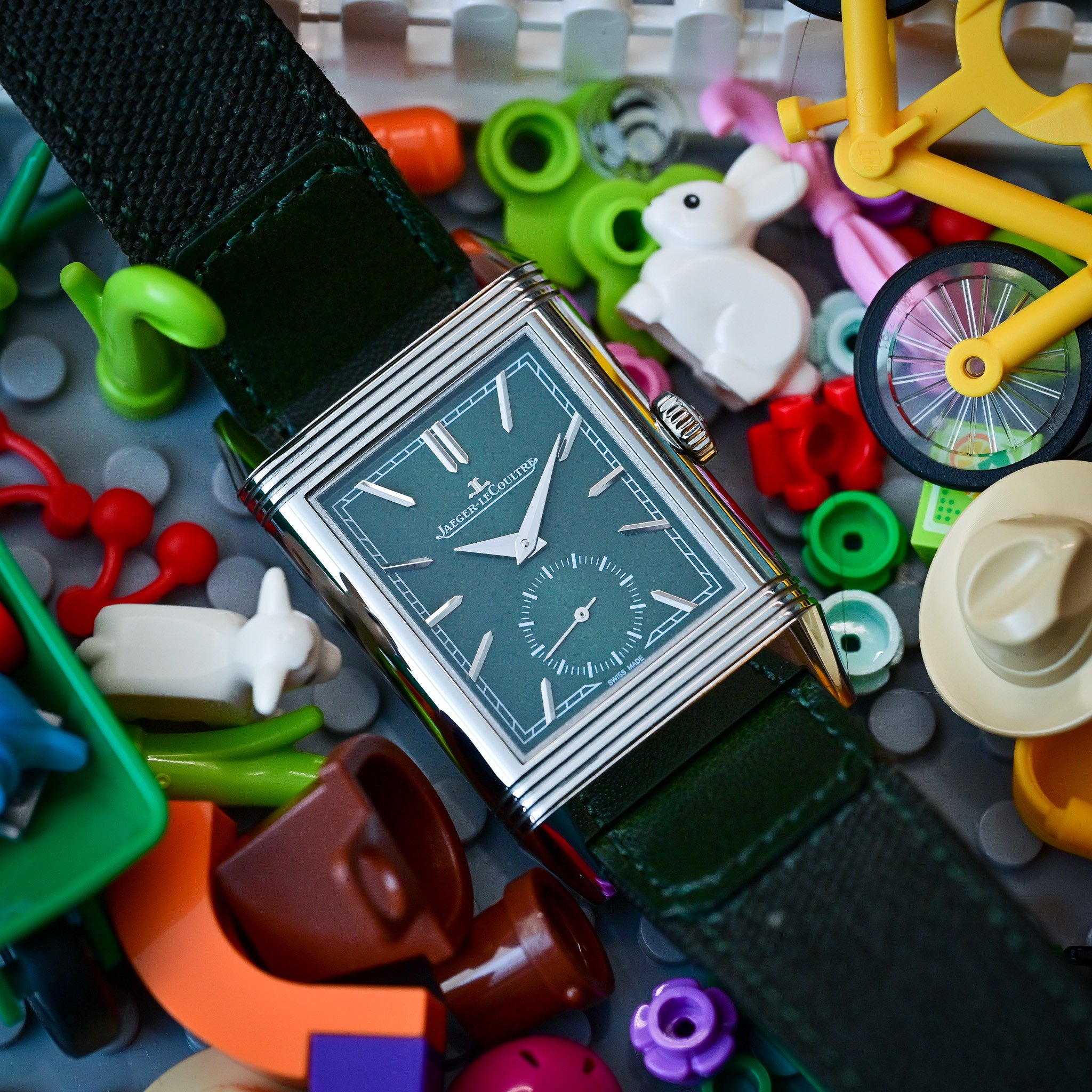 [$8,800 USD] Jaeger-LeCoultre Reverso Green tribute | WatchCharts