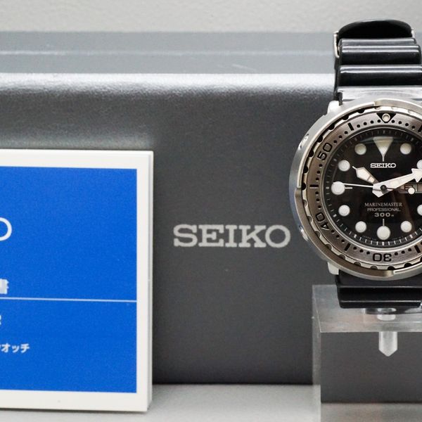 KANJI *Near MINT / BOX* SEIKO Marine Master 7C46-0AC0 SBBN017 Men's ...
