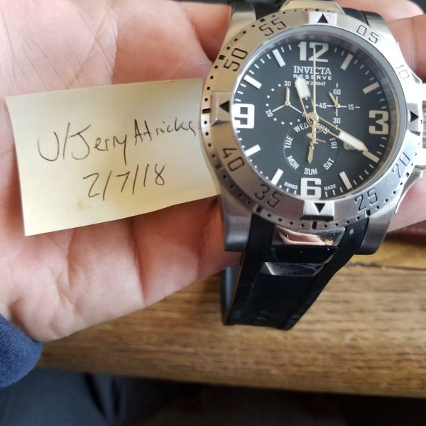 [WTS] INVICTA Reserve Chrono 18202 | WatchCharts