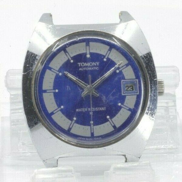 Vintage TOMONY (SEIKO) AUTOMATIC 5001-7010 FOR PARTS OR REPAIR Watch ...