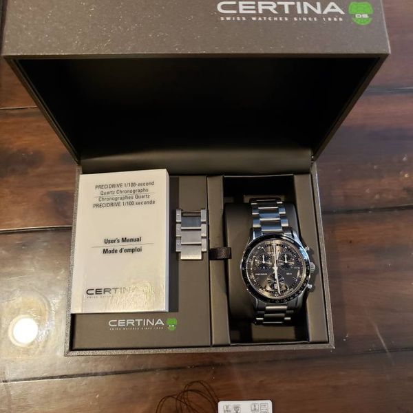 CERTINA DS-2 PRECIDRIVE CHRONOGRAPH MINT! | WatchCharts Marketplace