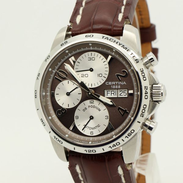 Certina DS Podium Automatik Chronograph 674.7129.42.69 Edelstahl Valjoux 7750 | WatchCharts ...