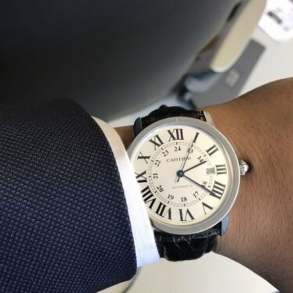 Cartier Ronde Solo XL Automatic NO RESERVE! | WatchCharts Marketplace