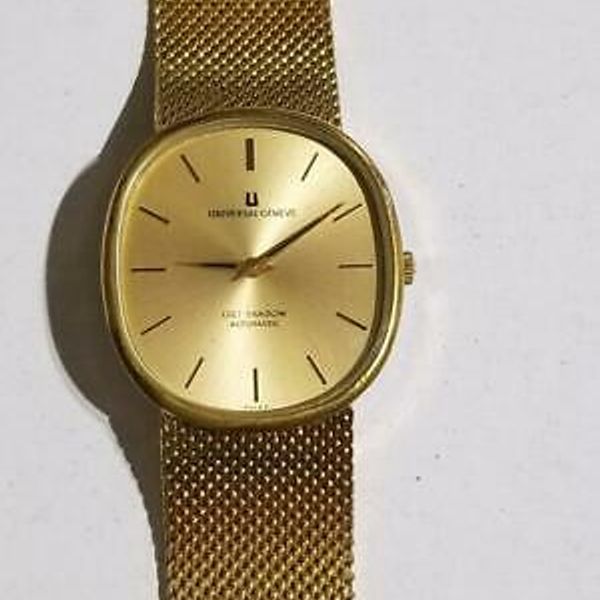 Universal Geneve Men's Wristwatch Automatic Gold | WatchCharts Marketplace