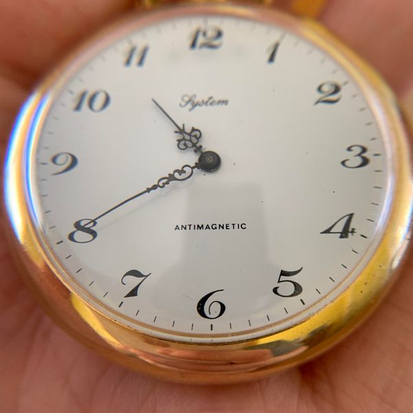 [WTS] Pobeda Gold Plated Pocket Watch | WatchCharts