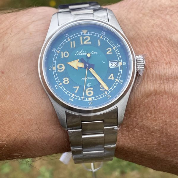 Addiesdive 39mm Men's Automatic Watch Seiko NH35 Movement | WatchCharts ...