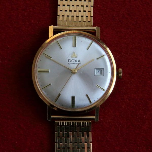 DOXA by SYNCHRON - 14k Yellow Gold | WatchCharts