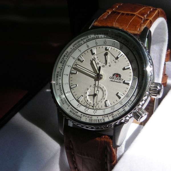 SOLD: Orient King Master World Time WZ0051FA | WatchCharts Marketplace
