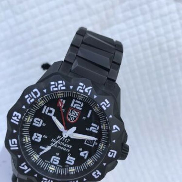 Luminox Watch “F-117 Nighthawk” XA.6422: Lockheed Martin. PVD Matte Brand New | WatchCharts ...