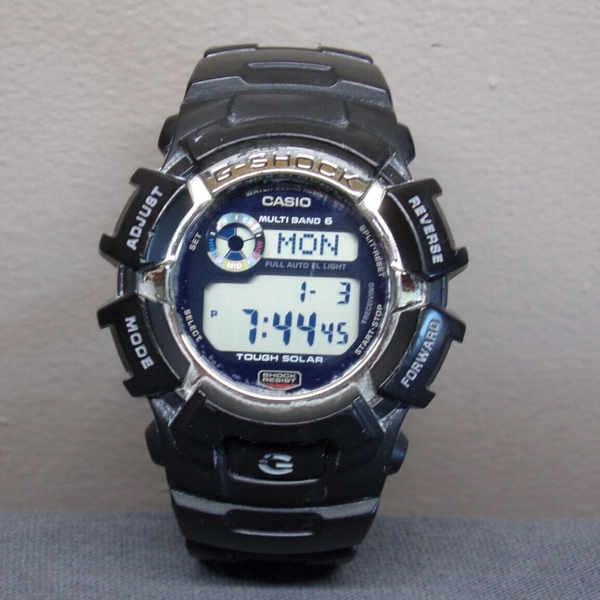 Men's CASIO "G-Shock" Solar Powered Digital Watch GW-2310 - Works Great ...