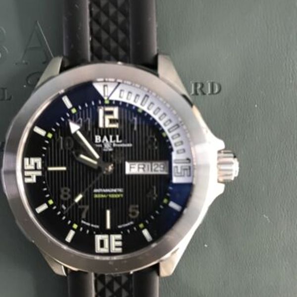 Ball Engineer MasterII Diver Automatic watch, Ball RR1102, DM3020A-PAJ ...