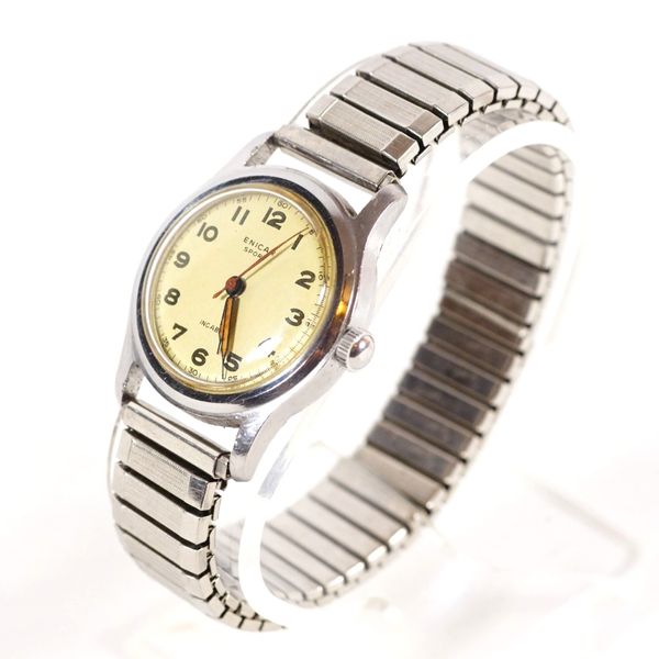 ENICAR Sport Watch Vintage Men's Swiss Mechanical Early Enicar ...