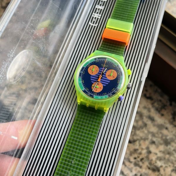 Swatch Chrono Neo Wave 1991 - SCJ100 | WatchCharts Marketplace