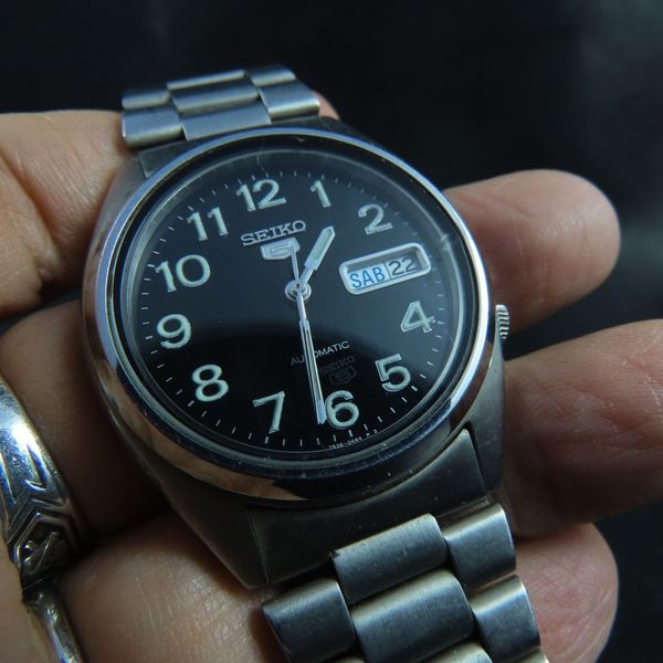 7S26 Japan Seiko No. 5 Daydate Automatic Men Watch | WatchCharts ...