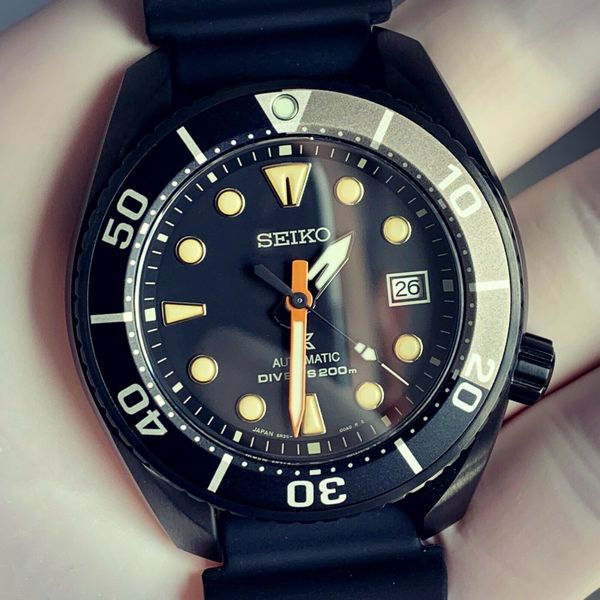 Genuine OEM Seiko Sumo Prospex SPB125 Black Dial Only | WatchCharts ...