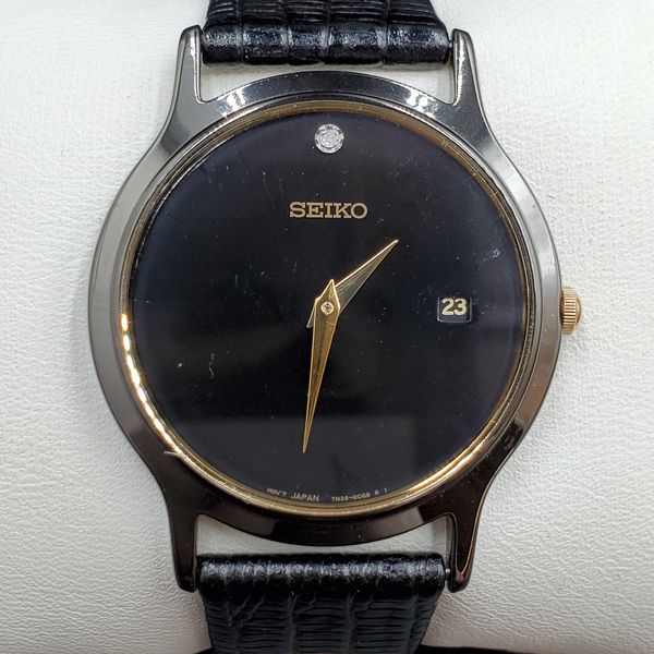 Seiko Diamond Dial Men's Watch - 7n39-obpo - Untested | WatchCharts ...