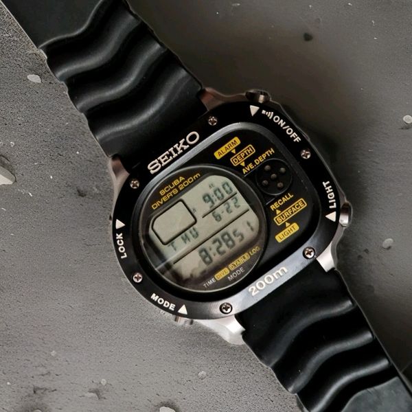 SEIKO SCUBAMASTER 200 METRI LCD VINTAGE M726-5A00 NOS | WatchCharts ...