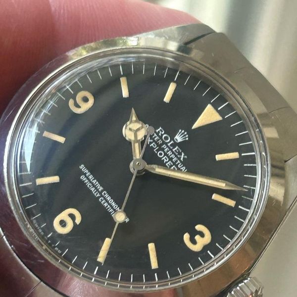 Rolex 1016 Explorer 3Mil ser Beauty! | WatchCharts Marketplace