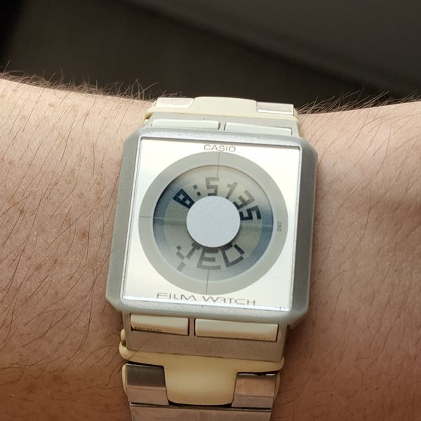 [WTS] Casio Pela Film Watch FS-02 with rare steel band--$160 | WatchCharts