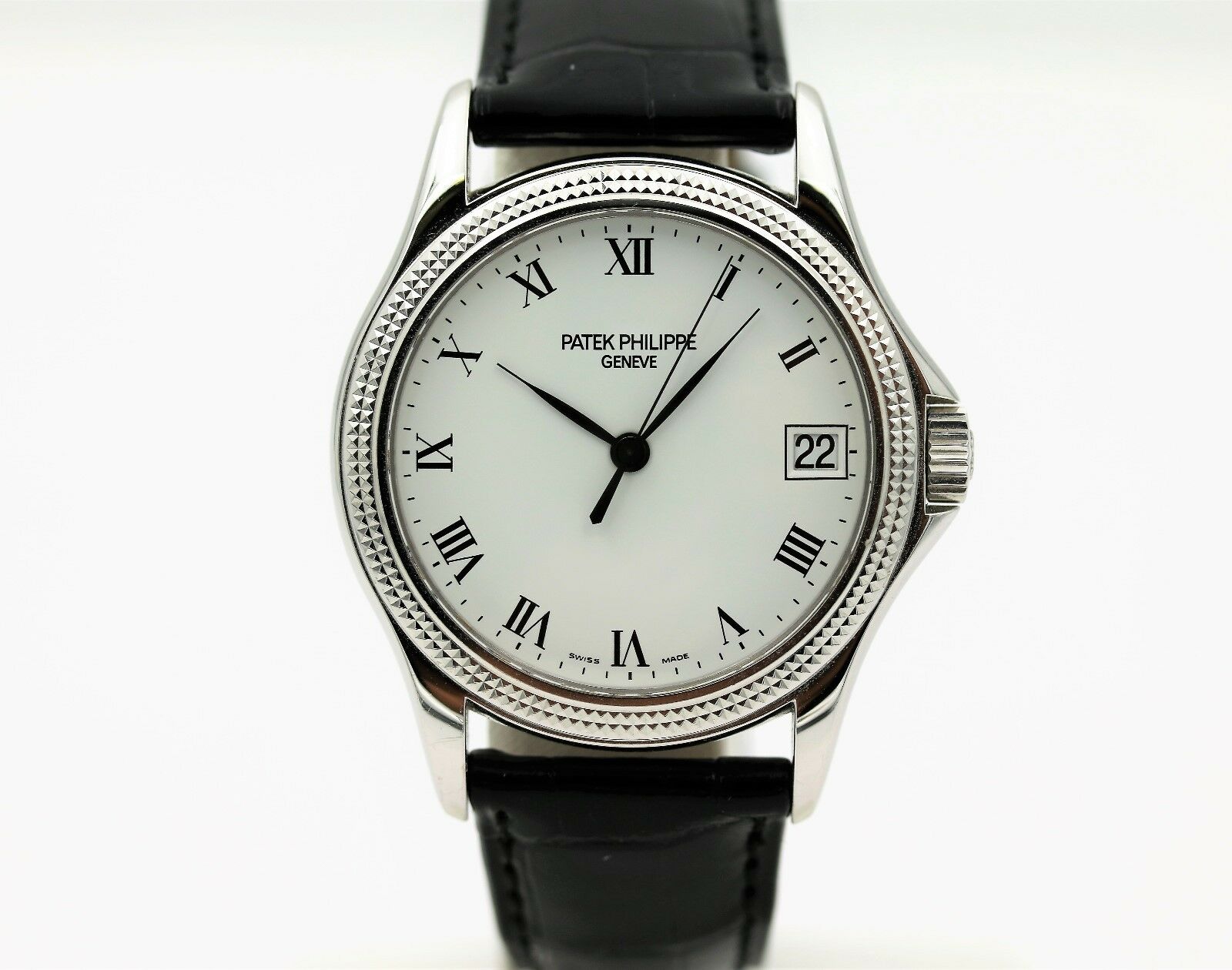 PATEK PHILIPPE REF 5117G 5117 18K WHITE GOLD CALATRAVA WITH PATEK ...