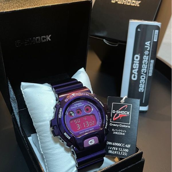 Crazy Color DW 6900 100% Original G- Shock | WatchCharts Marketplace