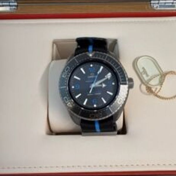 $12,300 Worn Once Omega Seamaster Planet Ocean 6000M Titanium ULTRA ...