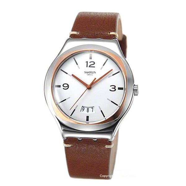 Swatch watch SWATCH men's watch BIG CLASSIC TV SHOW YWS443 [easy ...