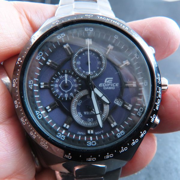 EF-534 Casio Edifice Chronograph Quartz Men Watch | WatchCharts Marketplace