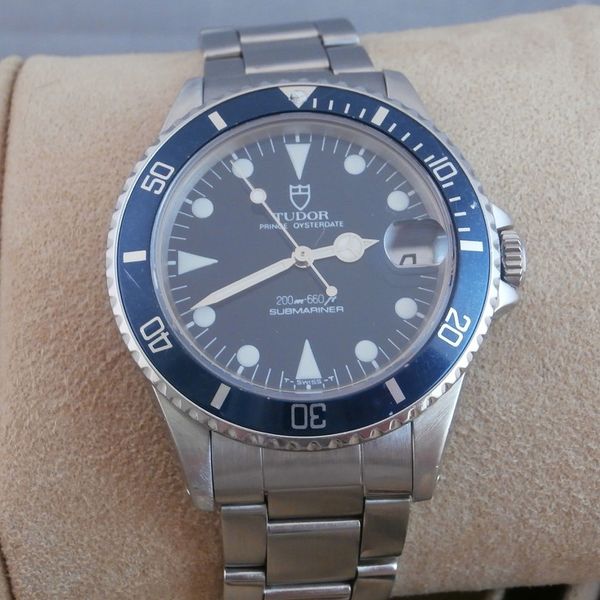 FS: Tudor 75090 Blue Submariner Men's 37mm Midsize on 9315 Bracelet ...