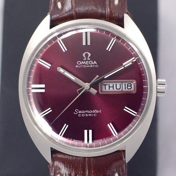 OROLOGIO UOMO OMEGA SEAMASTER COSMIC AUTOMATICO 24 JEWEL CAL.752 GIORNO ...