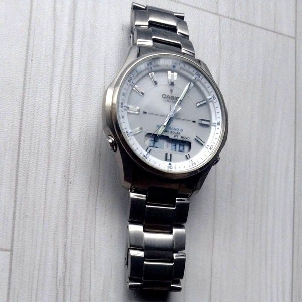 CASIO Titanium Lineage Wave Scepter LCW M100T Watch Solar Radio ...