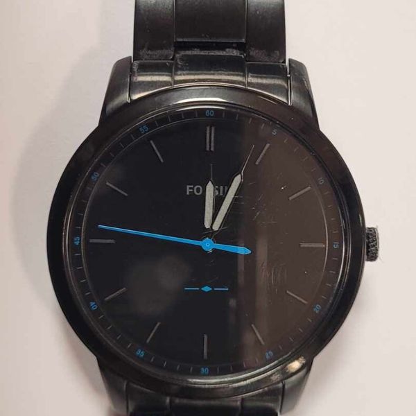 Fossil FS5308 Men's Black Stainless Steel Analog Watch | WatchCharts ...