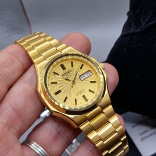 Seiko SNKK52 Seikonautilus, GOLD, GOLD Seikonaut Nautilus SNKK 52 RARE ...