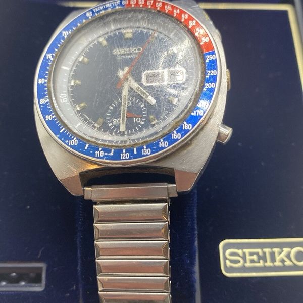 Vintage Seiko Chronograph Tachymeter Watch | WatchCharts Marketplace