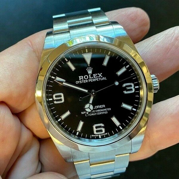 Rolex Explorer 39mm (Luminous Mark II Dial) | WatchCharts
